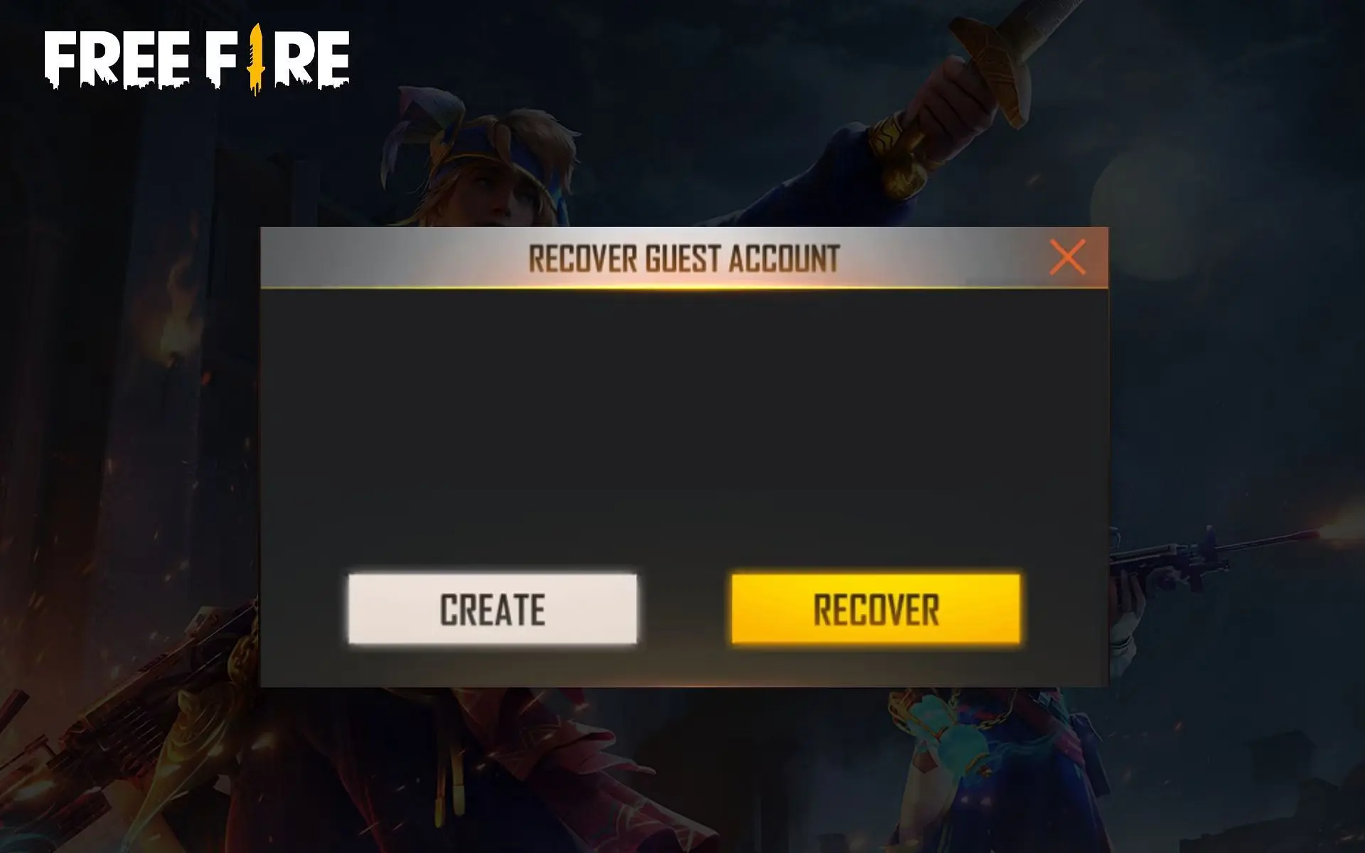How To Recover Free Fire Account